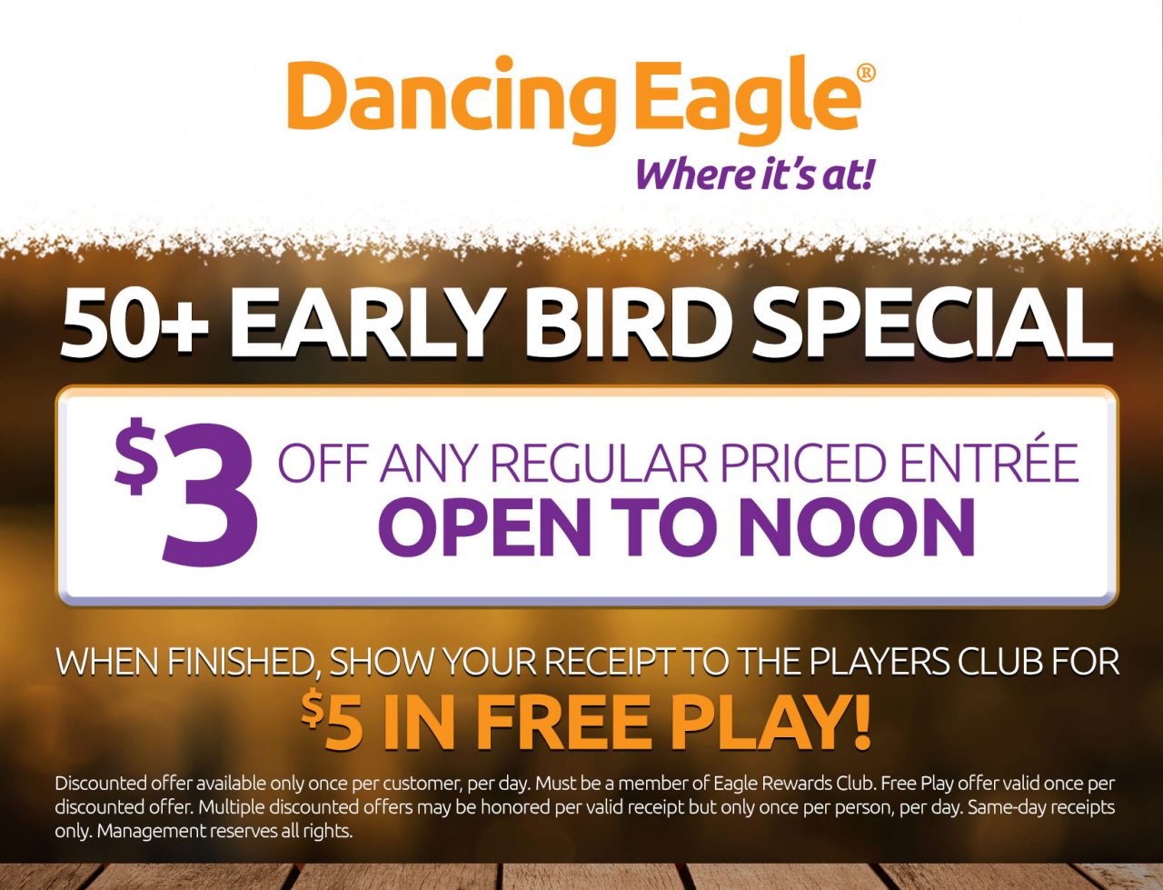 Dancing Eagle Casino | Where it's at!