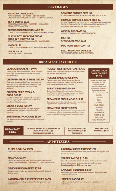 Great American Diner | Dancing Eagle Casino